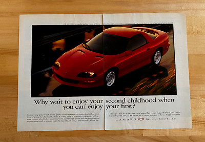1995 Print Ad Chevrolet Camaro | eBay