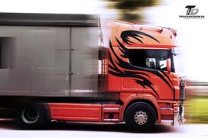 Scania Topline extra STICKERS FOR SCANIA TRUCKS, SET OF STICKERS SCANIA ...