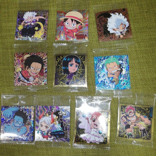 One Piece Wafer Sticker Set of 10 | eBay