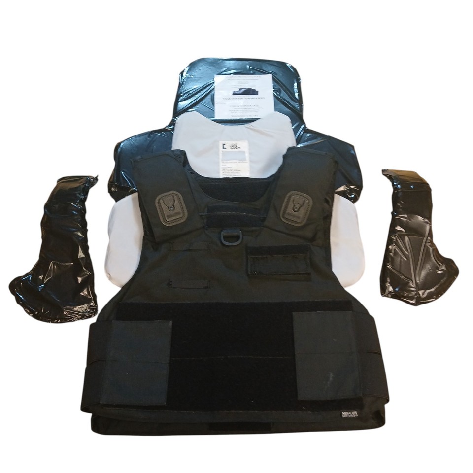 Mehler Ballistic Stab Vest Body Armour Spike Knife NIJ Level 3A 111A ...
