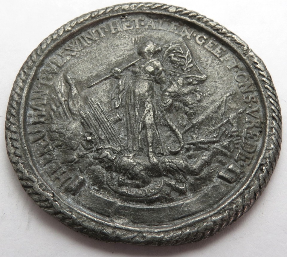 WILLIAM II's SIEGE OF AMSTERDAM (1650) , NETHERLANDS , LEAD , 69 mm ...