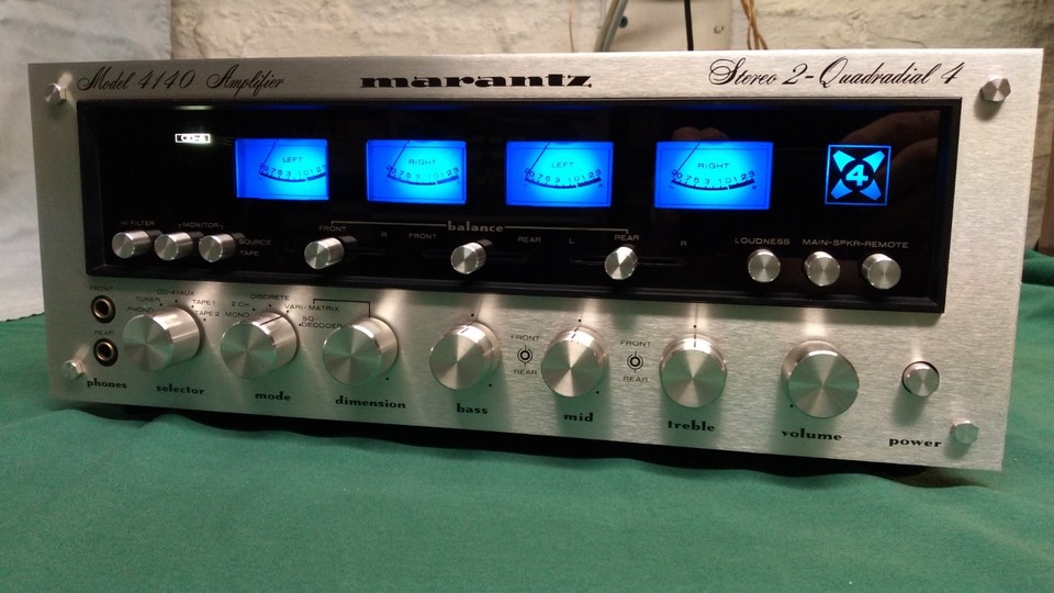 MARANTZ 4140 INTEGRATED QUAD AMPLIFIER FULLY RESTORED | eBay