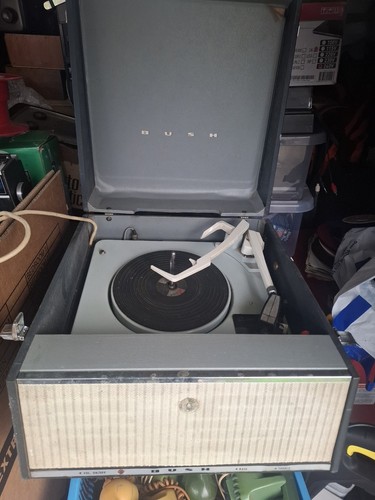 Bush SRP.31C Portable Record Player Vintage , Working | eBay UK