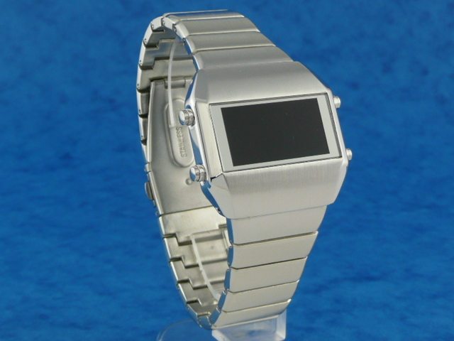 SILVER Rare Old Vintage 70s 1970s Style LED LCD DIGITAL Retro watch | eBay