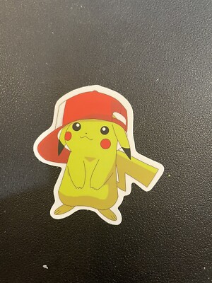 Pikachu Vinyl Sticker Car Decal Pokemon Car Bumper Laptop Sticker ...