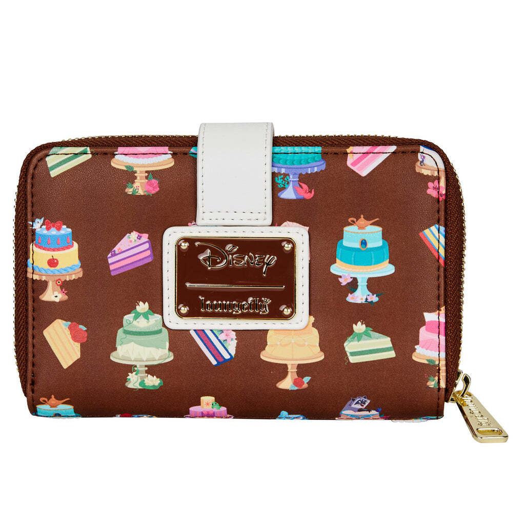 Loungefly DISNEY Princess Cakes Multi-Color AOP Zip Around Wallet # ...