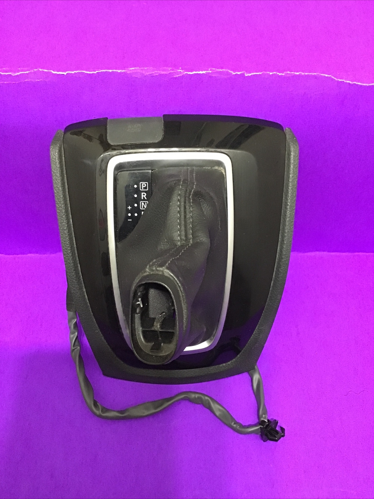 17-19 Nissan Rogue Gear Shifter Trim Panel Boot Bezel OEM | eBay