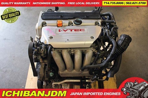 ACURA 04 08 TSX TYPE S ENGINE JDM K24A HIGH COMP 2.4L MOTOR RBB K24A2 ...