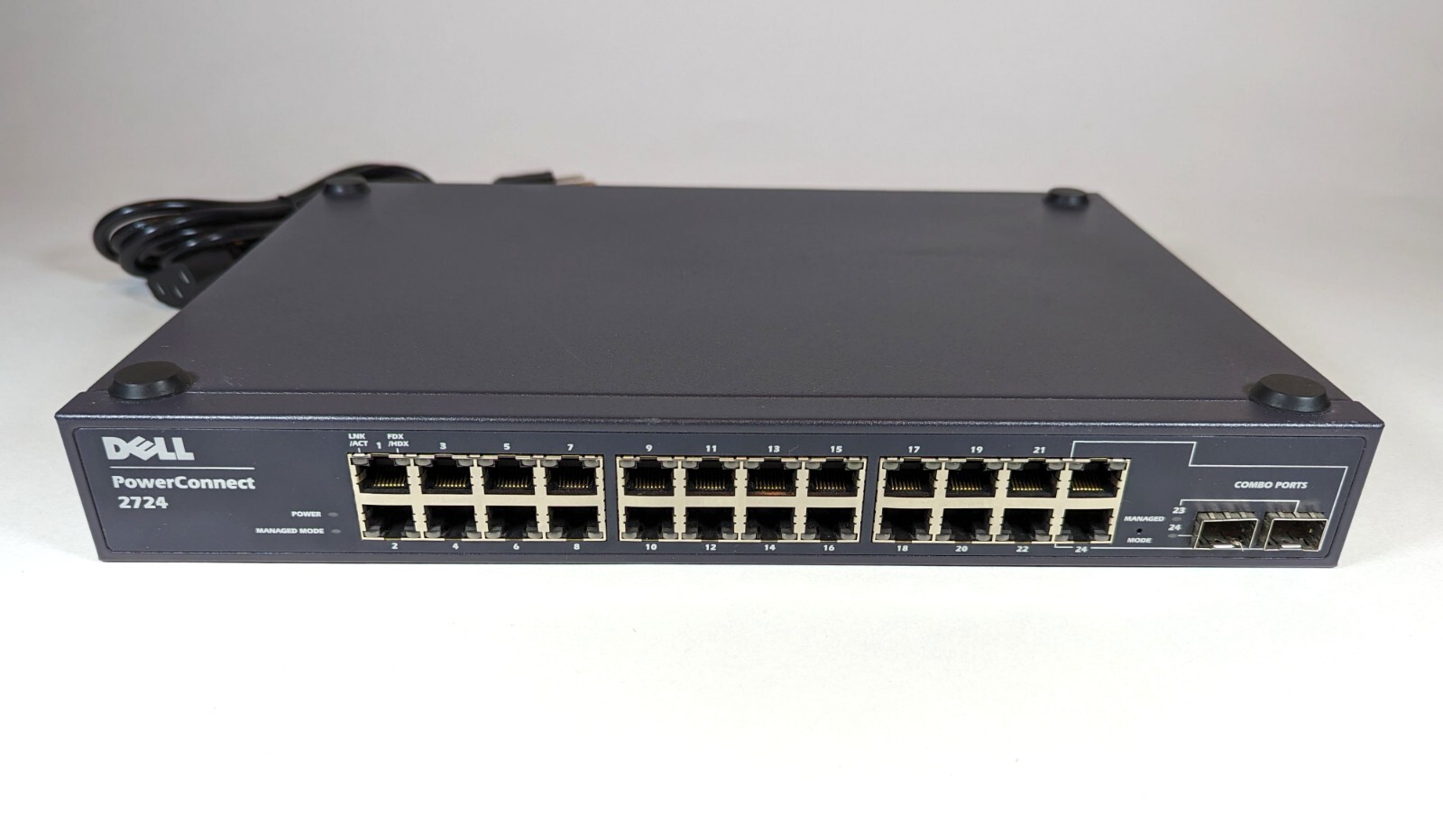 Dell PowerConnect 2724 J0632 24-Port Gigabit Managed Switch | eBay