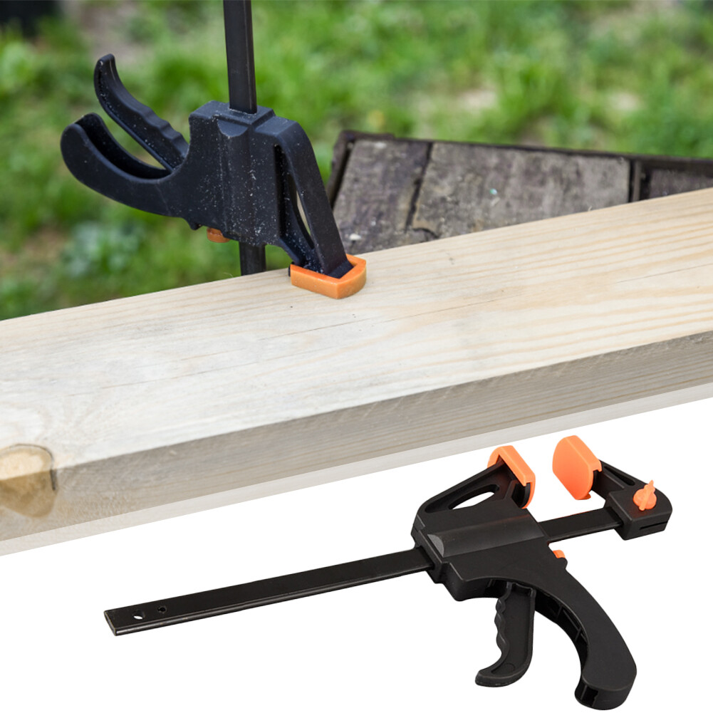 Woodworking F Clamp Adjustable Quick Grip Bar Clamps F-Bar Clamps DIY ...