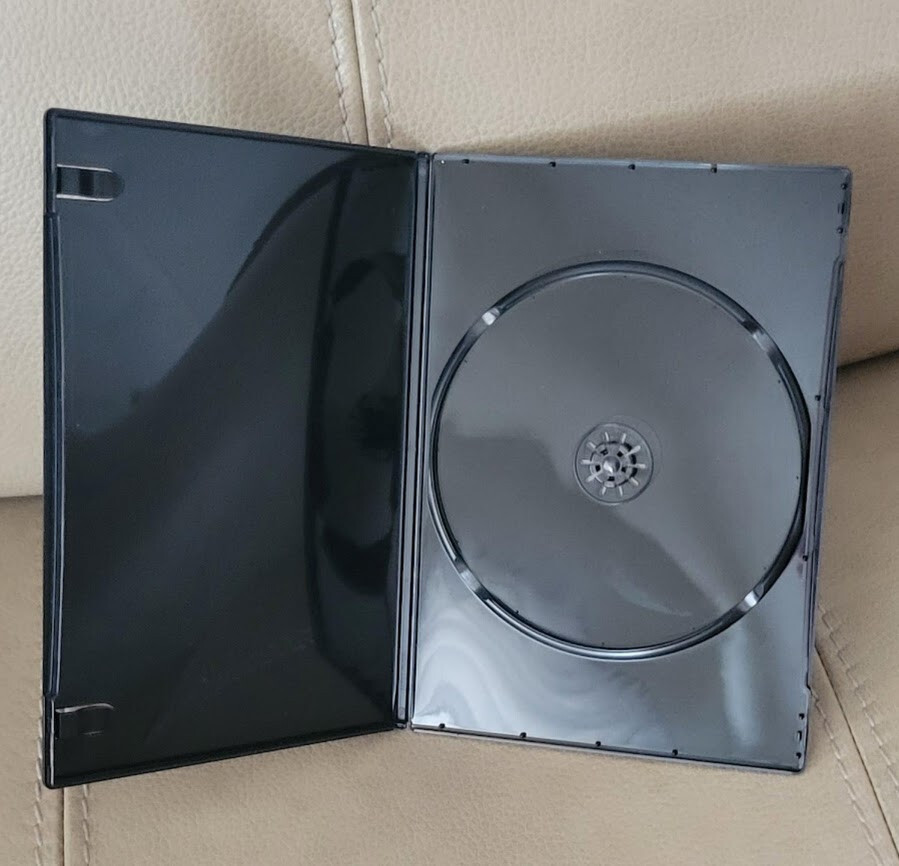 Lot Of 10 Empty Blank Slim Size Black DVD Replacement Cases | eBay