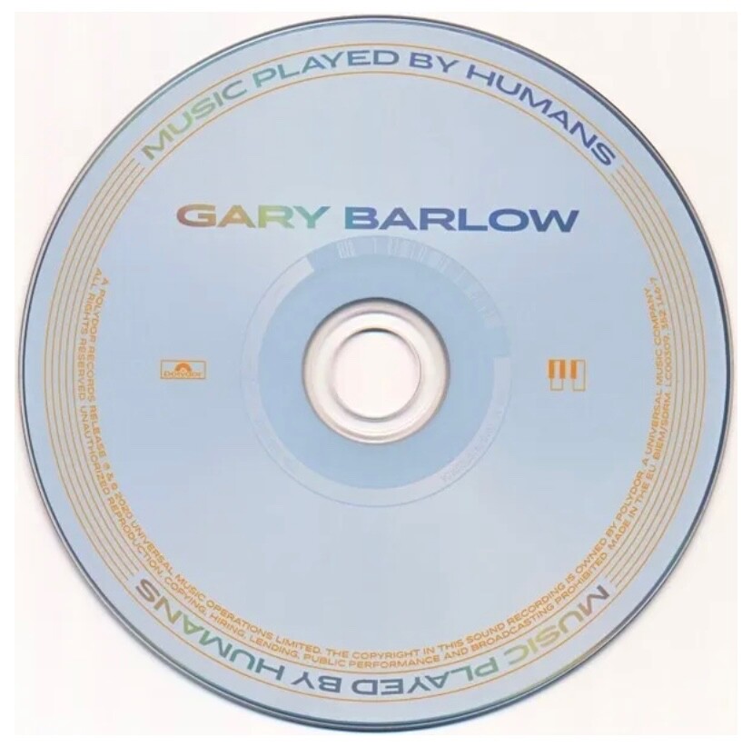 Gary Barlow - Music Played by Humans [Deluxe Limited Edition] CD Book ...
