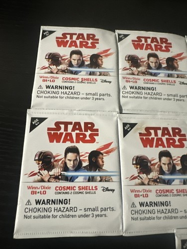 Star Wars New Sealed 2017 Cosmic Shells Disney Winn Dixie Qty 9, 2 Per ...