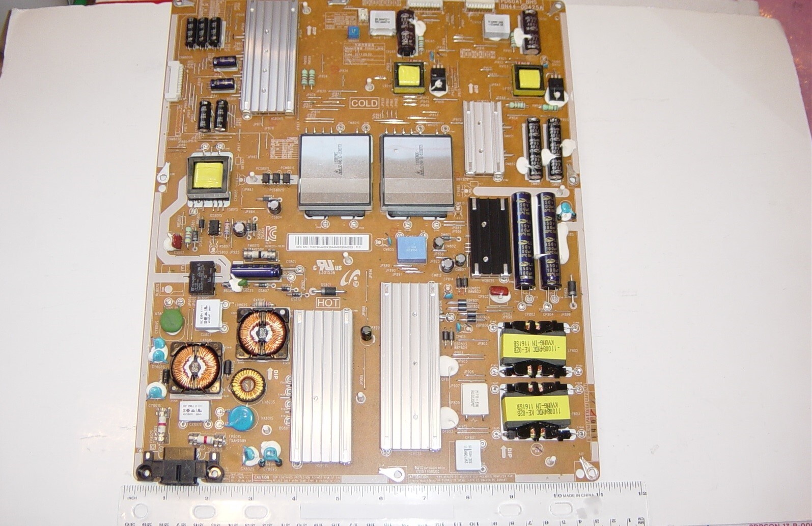 NEW Samsung UN60D6400UF Power Supply Board UN60D6400 UN60D6400UFXZA ...