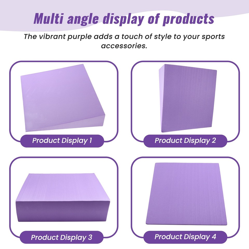 Yoga Wedge Blocks Yoga Wedge Stretch Slant Board Wrist Lower Back ...