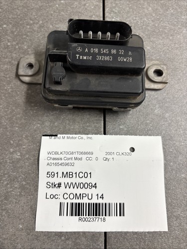 2001 Mercedes CLK Radiator Fan Control Module | eBay