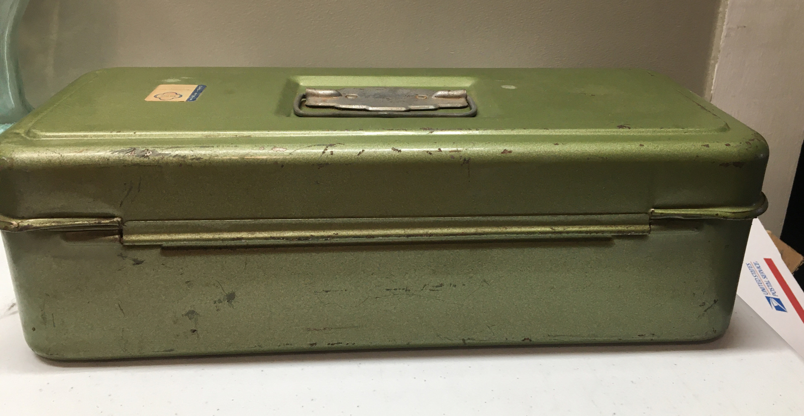 vintage Levelall Tackel Box Tools Fishing Storage Locking W/key Box | eBay