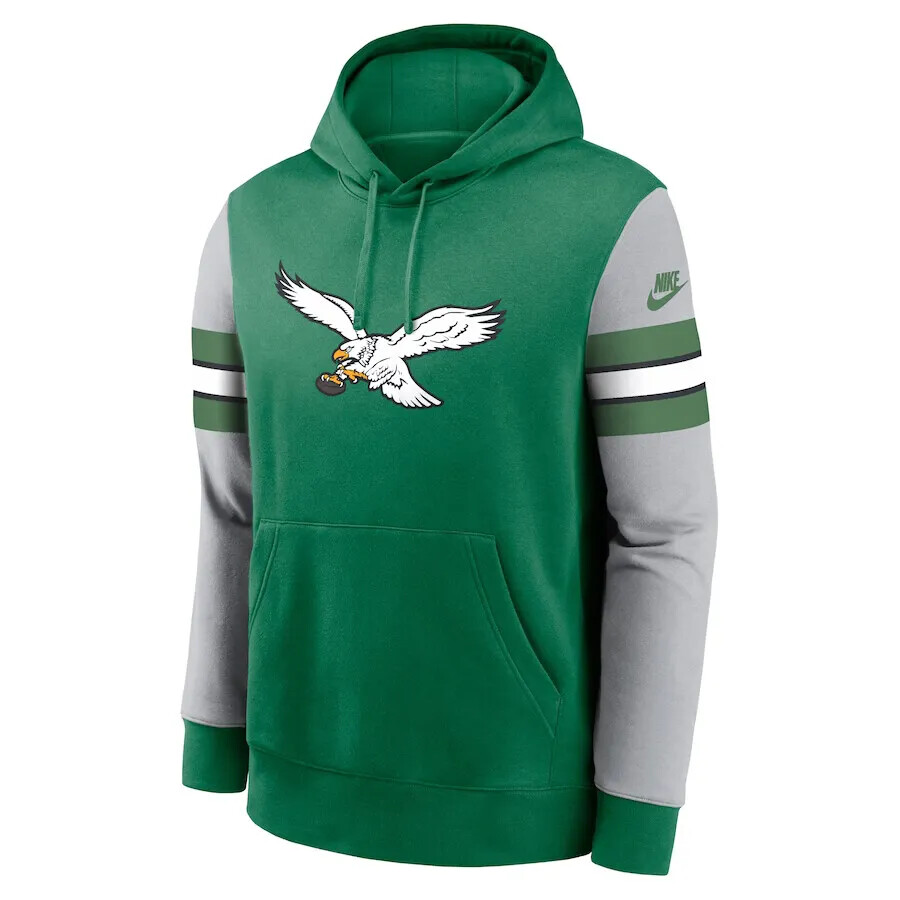 Nike Philadelphia Eagles Kelly Green Sideline Hoodie Nick Sirianni Men ...