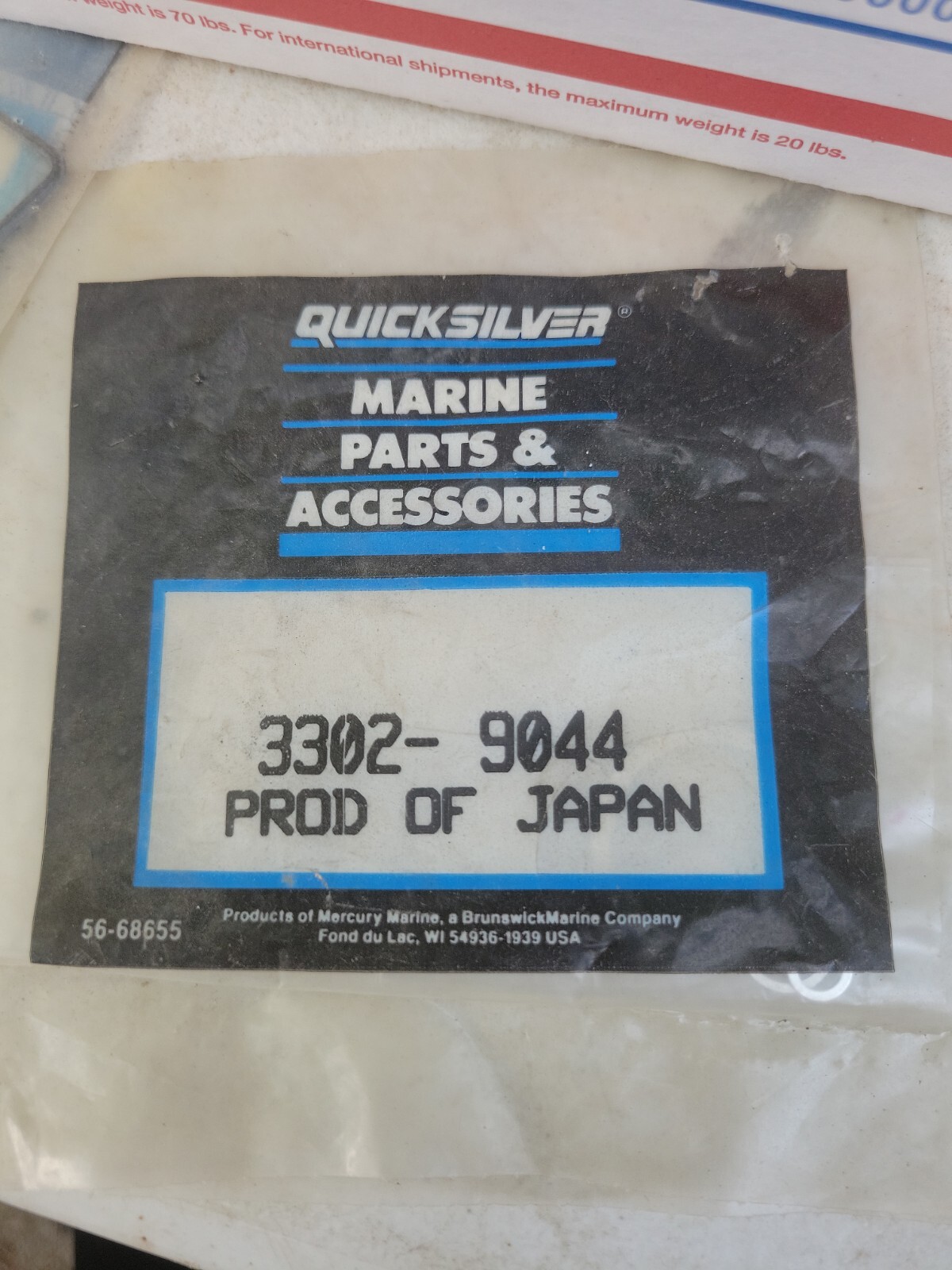 Mercury Quicksilver Packing Kit Part # 3302-9044 | eBay