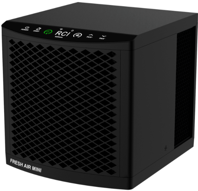 FRESH AIR MINI AIR PURIFIER WITH WI-FI QUALITY SENSOR ECOQUEST VOLLARA ...