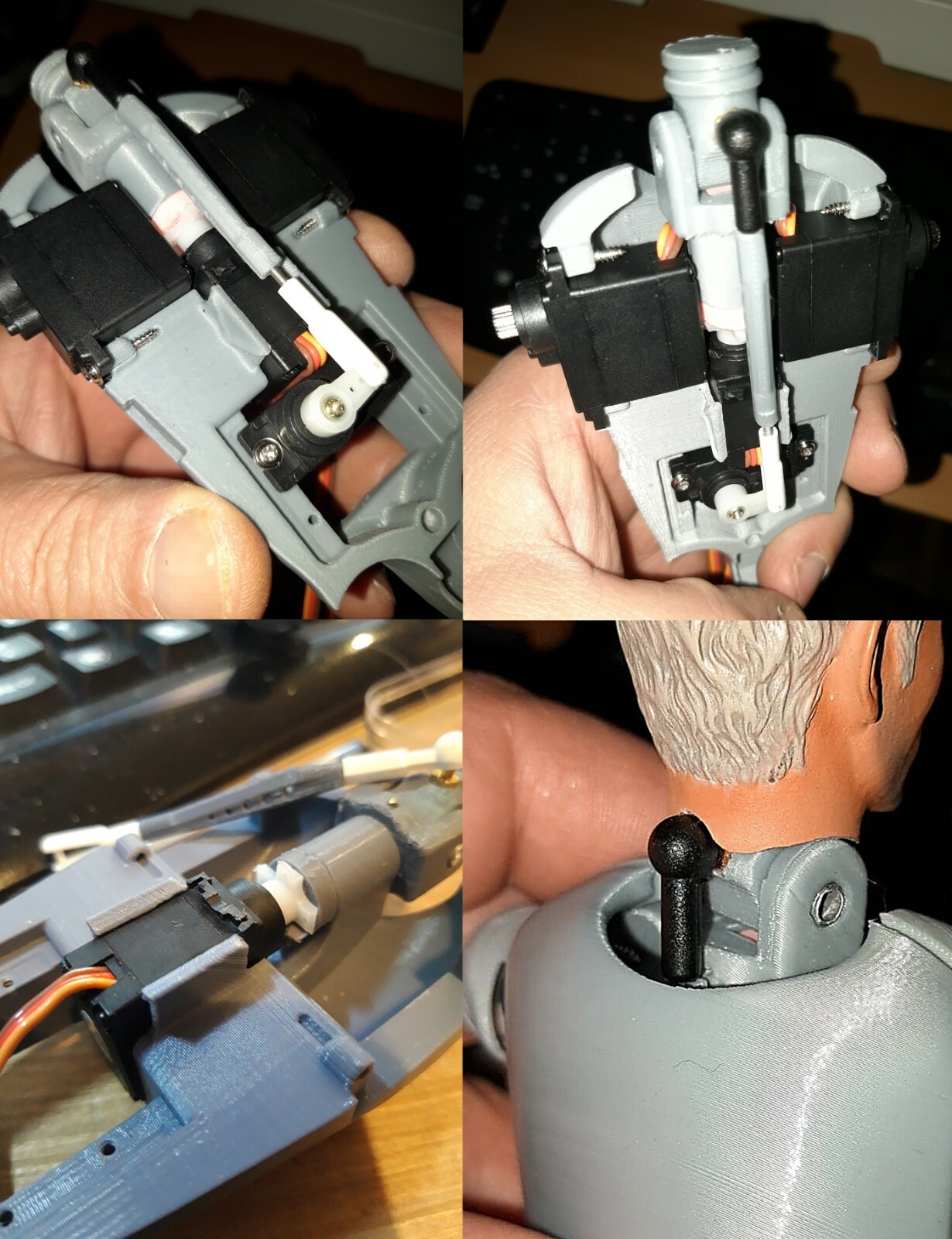 1/6th Scale Animatronic Pilot kits - Jets Tanks Helicopter Heli Boat ...