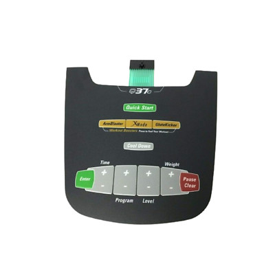 Octane Fitness Q37c 10-14 Elliptical Display Console Keypad Overlay ...