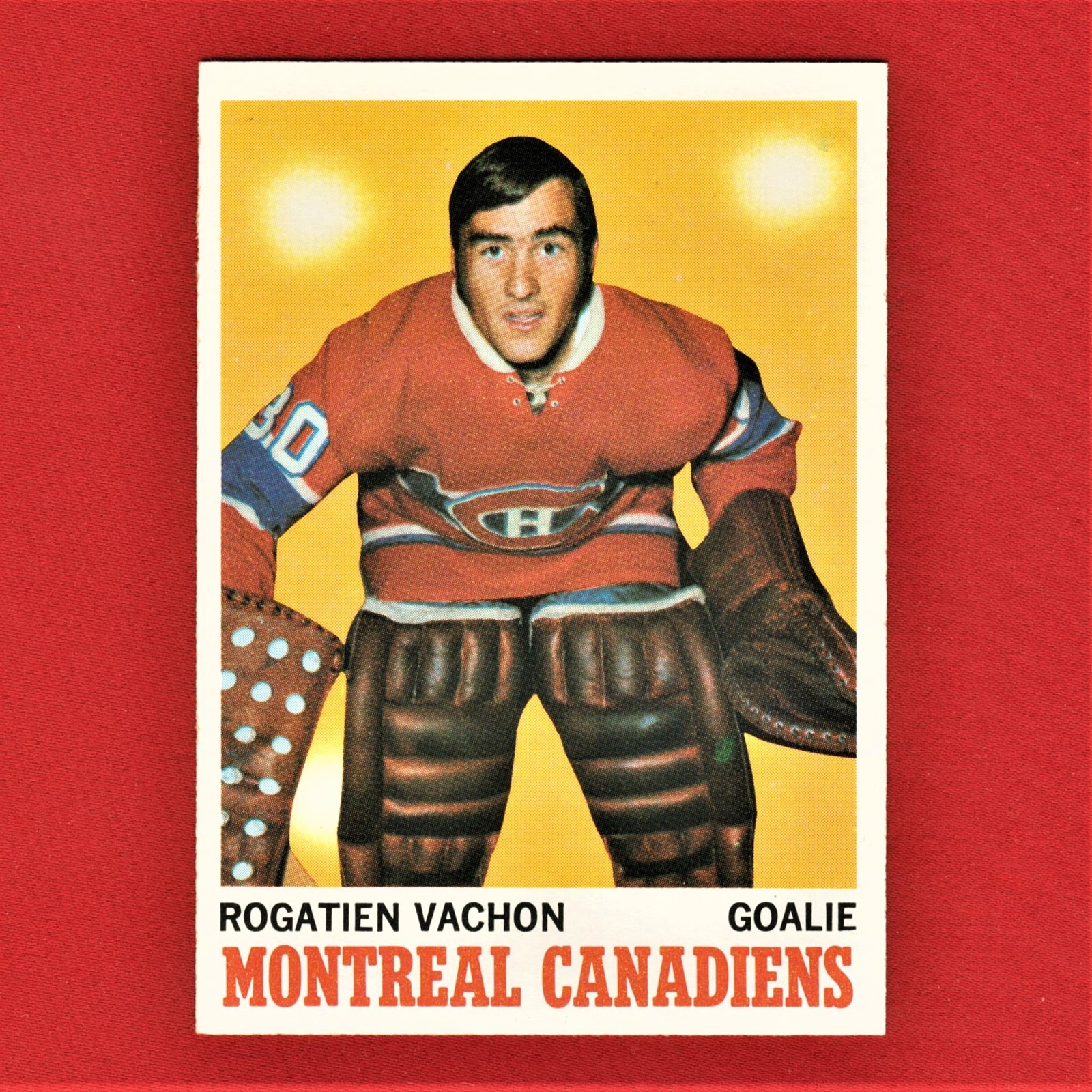 Rogatien Vachon - 1970/71 - Canadiens - Topps - #49 - (EX+) - A2 | eBay