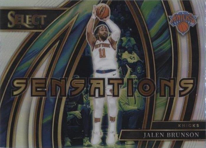 2023-24 Panini Select - Sensations Jalen Brunson #2 Silver Prizm for ...