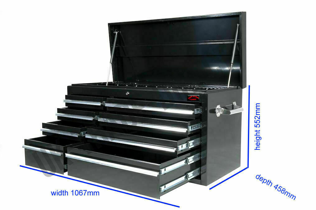 Professional Tool Chest Mechanics Roll Cab Top Box With Us Ball Bearing ...