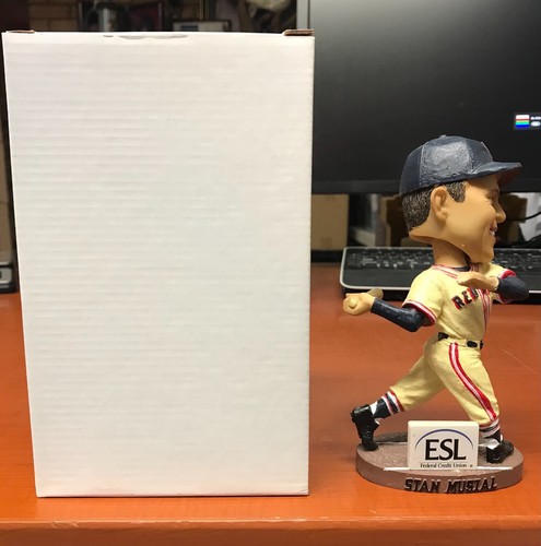 Stan Musial ROCHESTER RED WINGS ROOKIE Bobblehead LTD ED SGA! NIB! RARE ...