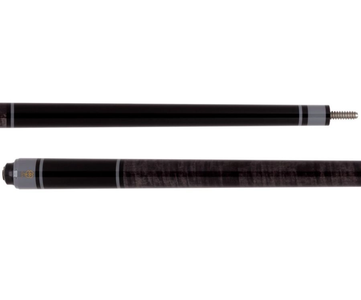 McDermott SL10 Black w/ Grey Rings Pool Cue with Defy Shaft 12.5mm | eBay