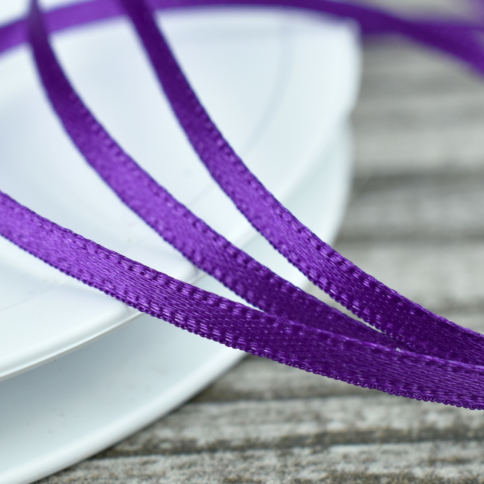 Luxury 3mm Double Face Satin Thin Ribbon Craft Cut Per 1 Metre 50 ...