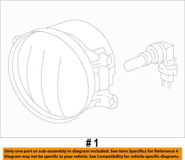 81210-02110 Toyota Lamp assy, fog, rh 8121002110, New Genuine OEM Part ...