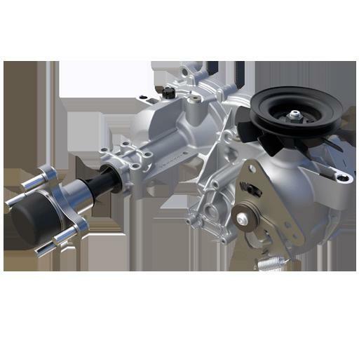 Genuine OEM Hydro-Gear - ZD-ANBB-7MDB-34PX - TRANSAXLE HYDROSTATIC EZT ...