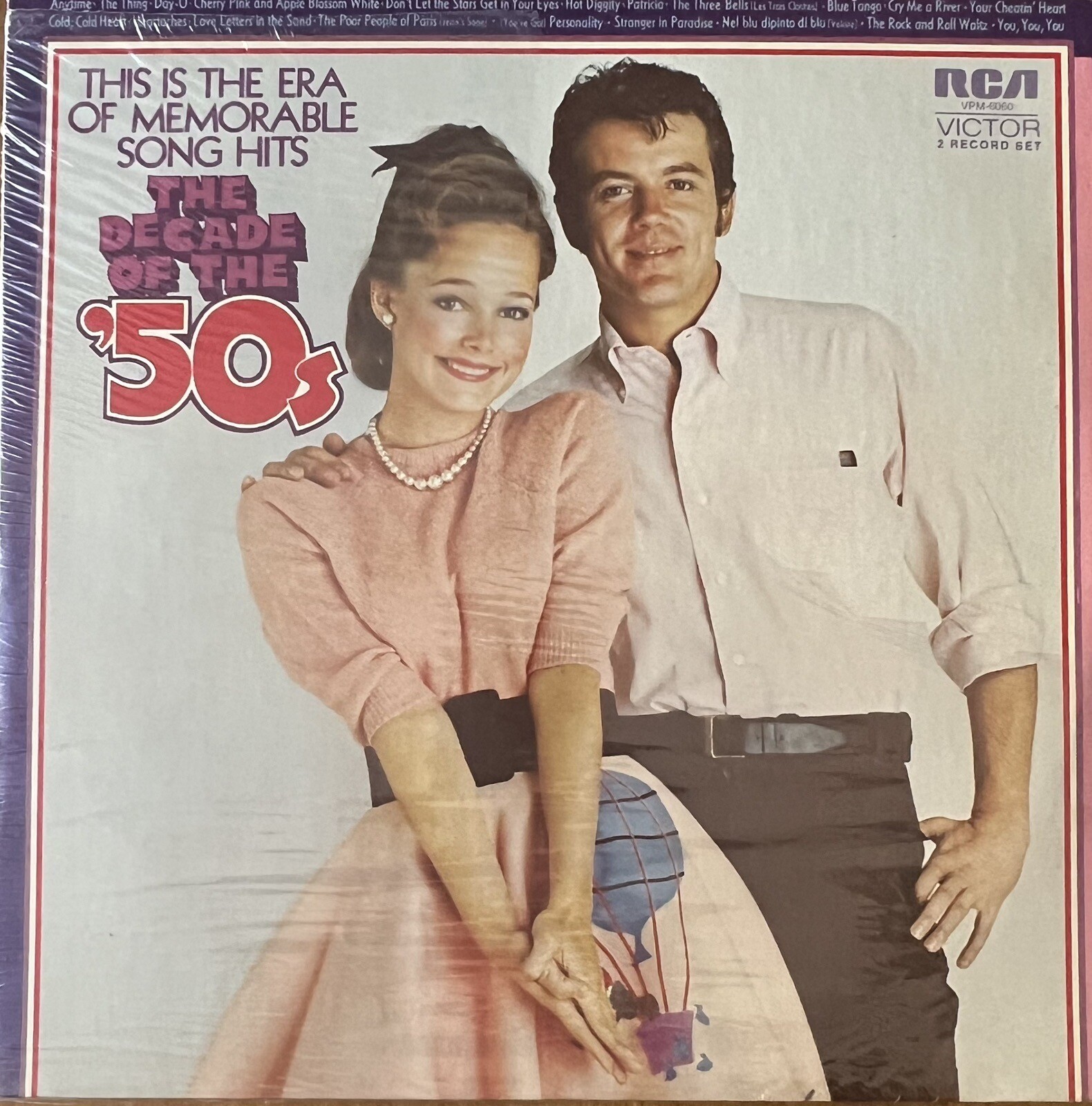 This Is The Era Of Memorable Song Hits THE DECADE OF THE 50S 2 LP Set ...