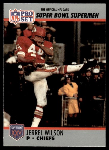 1990 Pro Set Super Bowl Jerrel Wilson Kansas City Chiefs #119 | eBay