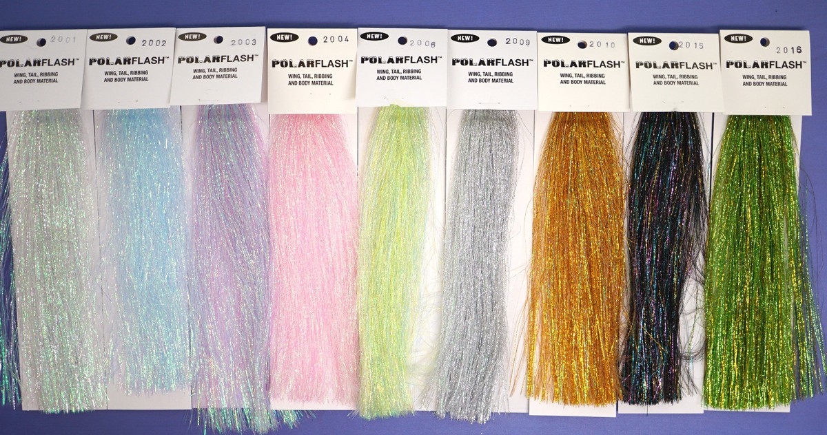 Flashabou Color Chart FLASHABOU ACCENT, Fly Tying | Jann's Netcraft