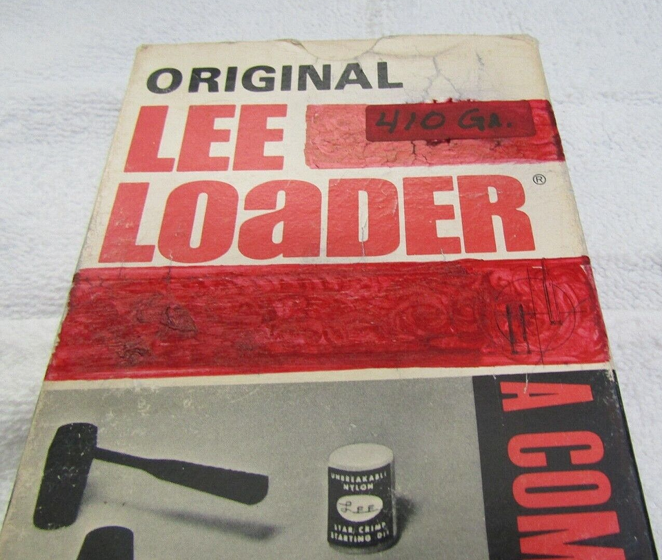 RARE FIND- LEE / MRC LOADER .410 Ga. 410 Gauge 3" Shells Complete ...