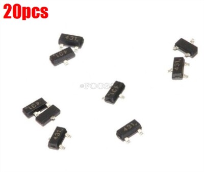 20Pcs TL431A TL431 SOT-23 Programmable Voltage Reference tg | eBay