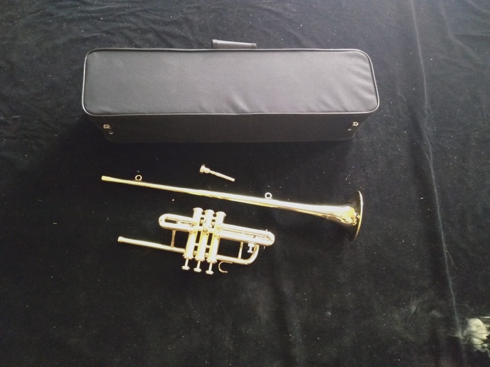 Flag trumpet Coronation Style Long Trumpet for celebration duty free ...