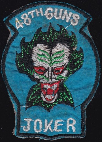 US Army 48th Assault Helicopter Company Guns Joker Vietnam Patch VT-7 ...
