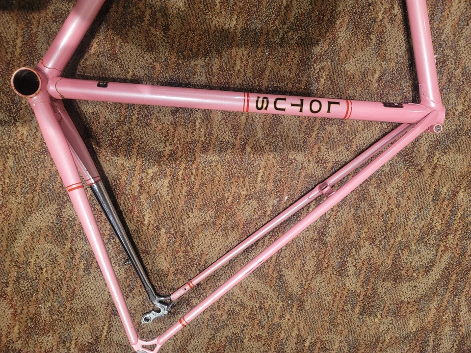 Japanese Made 80s Lotus Supreme Steel Tange #2 Vintage Road Bike Frame ...