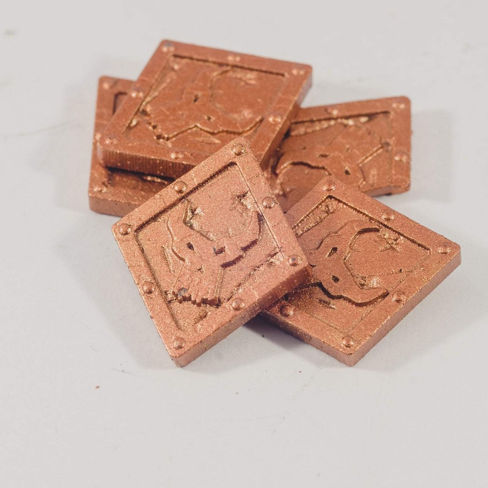 Mythic Roll - Orc Coins x5 - DnD/Pathfinder/TTRPG/Tabletop RPG | eBay UK