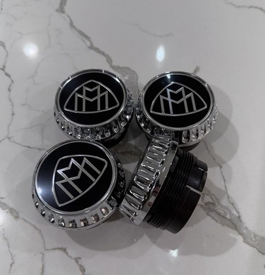 4 PC Center Hub Cap Mercedes Maybach S63 W205 W213 Wheel SCREW ON 68mm ...