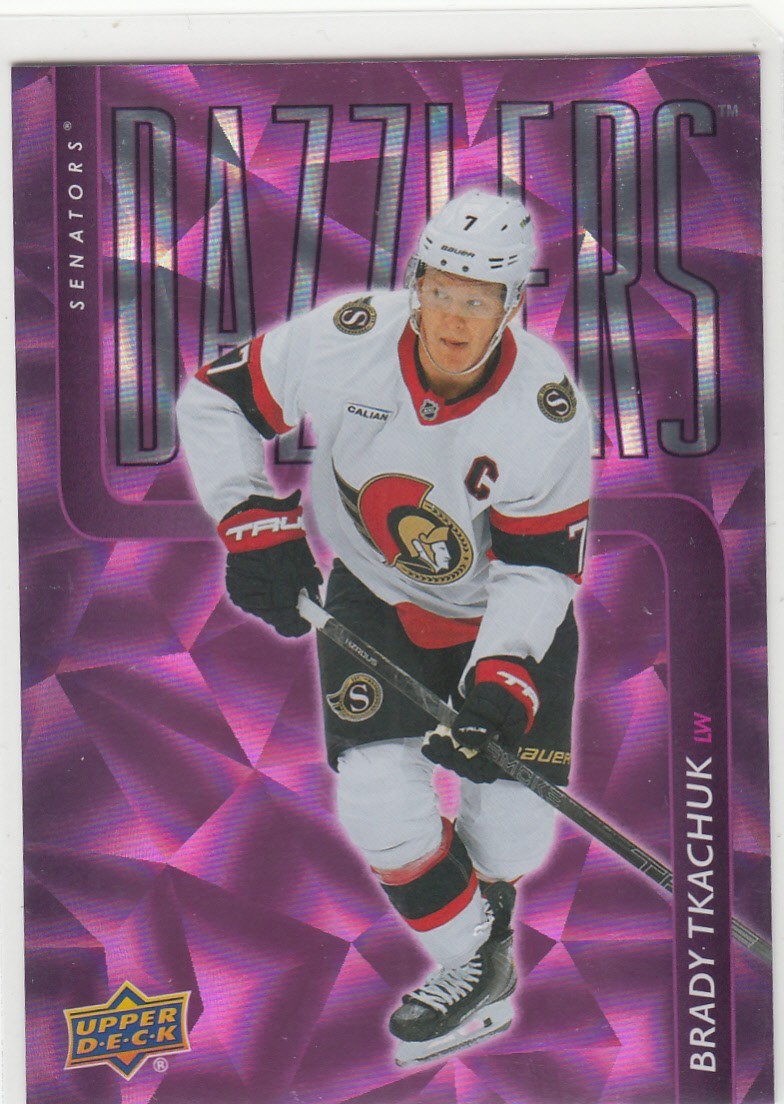 Upper Deck 2025-26 Pink Dazzlers - Brady Tkachuk #DZ-102 | eBay