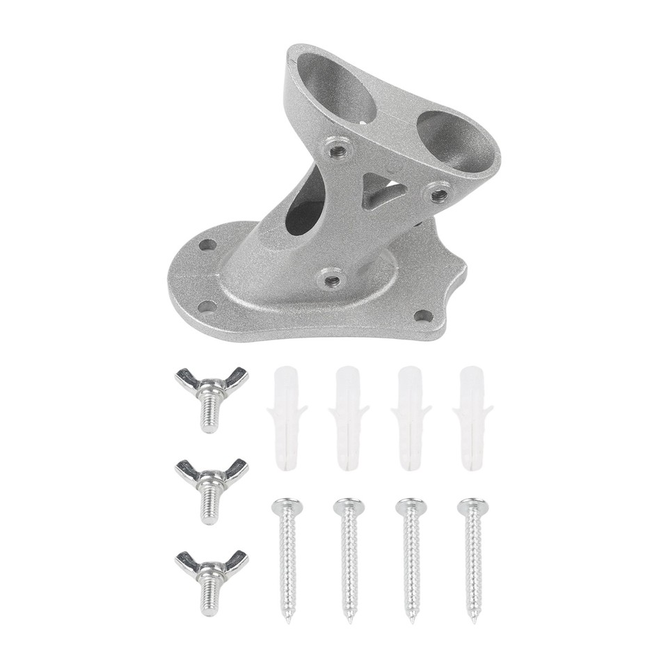 Heavy Duty Aluminum Flag Pole Holder Bracket Sturdy and Reliable ...