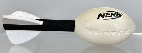 Vintage Original NERF Vortex Mini Pocket Foam Football White Aero Flyer ...