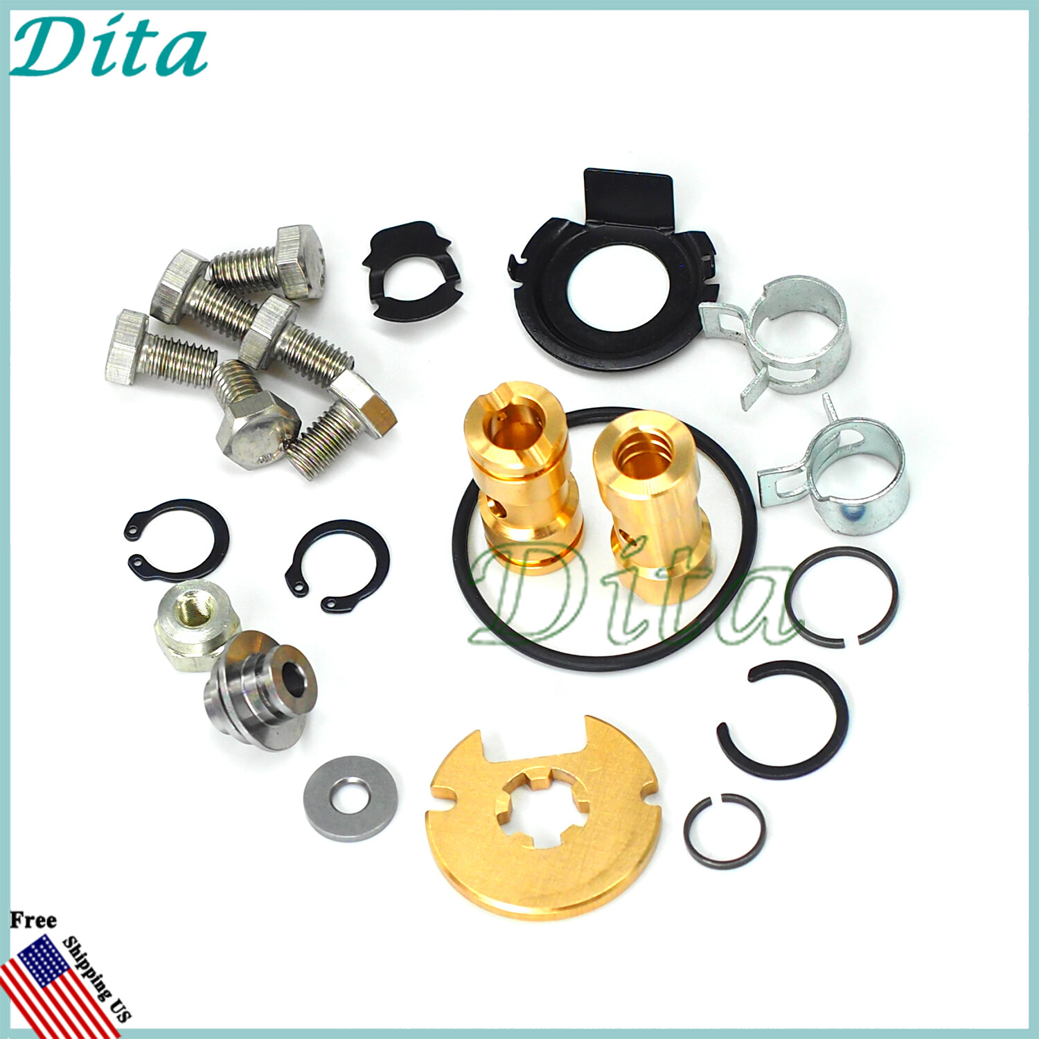 K04 K03 Turbo Rebuild Repair Kit for K06 KKK Audi Golf GTI Jetta Passat ...
