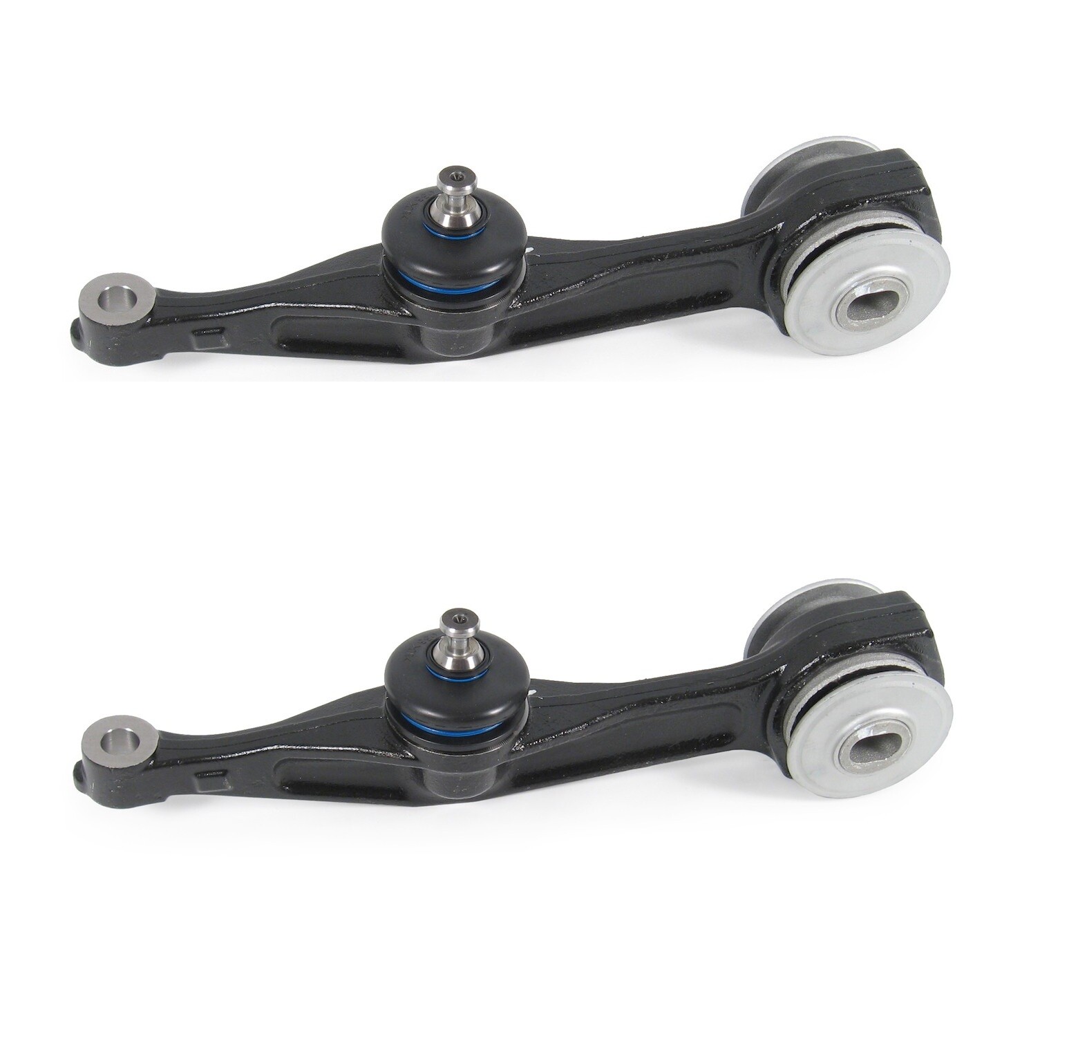 Pair Set 2 Front Lower Control Arm Kits Mevotech For W220 with Active ...