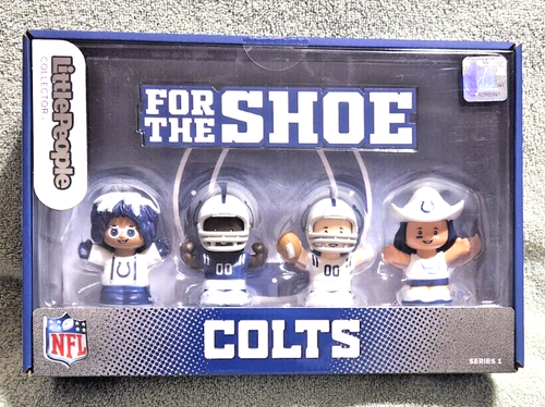 Fisher-Price Little People NFL Indianapolis COLTS Series 1 ~ NEW ~ FREE ...